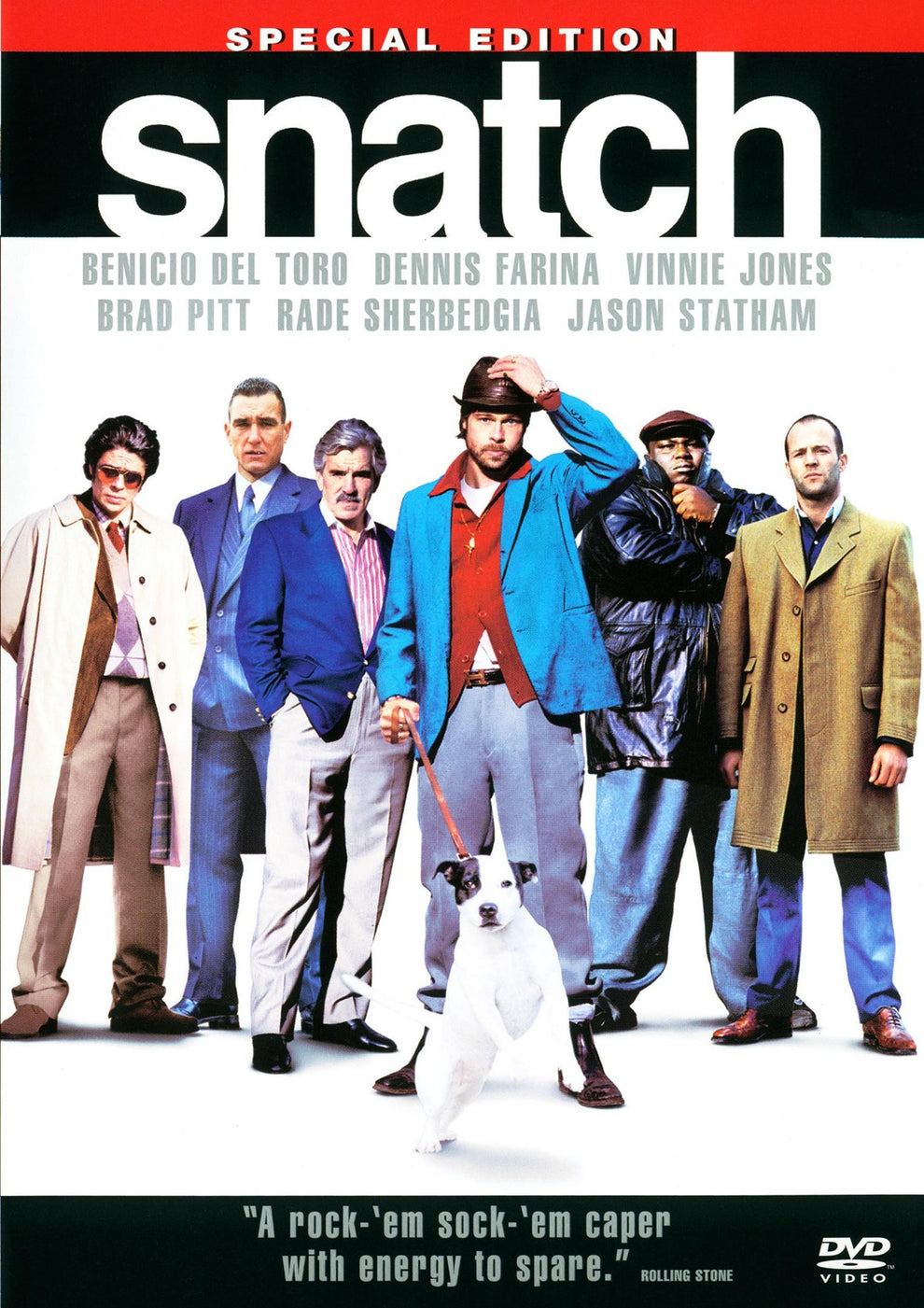 Snatch on DVD, Crime, Jason Statham, Brad Pitt – rareandcollectibledvds